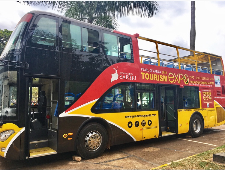 Kampala sightseeing bus - Zijing Great Wall